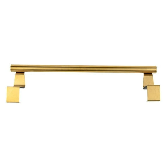 23.5cm Golden Over Door Towel Holder Rack Bathroom Rail Hook Bathroom ...