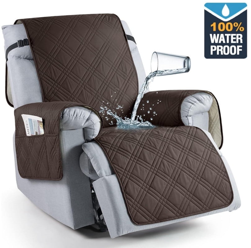 23.6'' 100% Waterproof Recliner Chair Cover, Non Slip Covers for ...