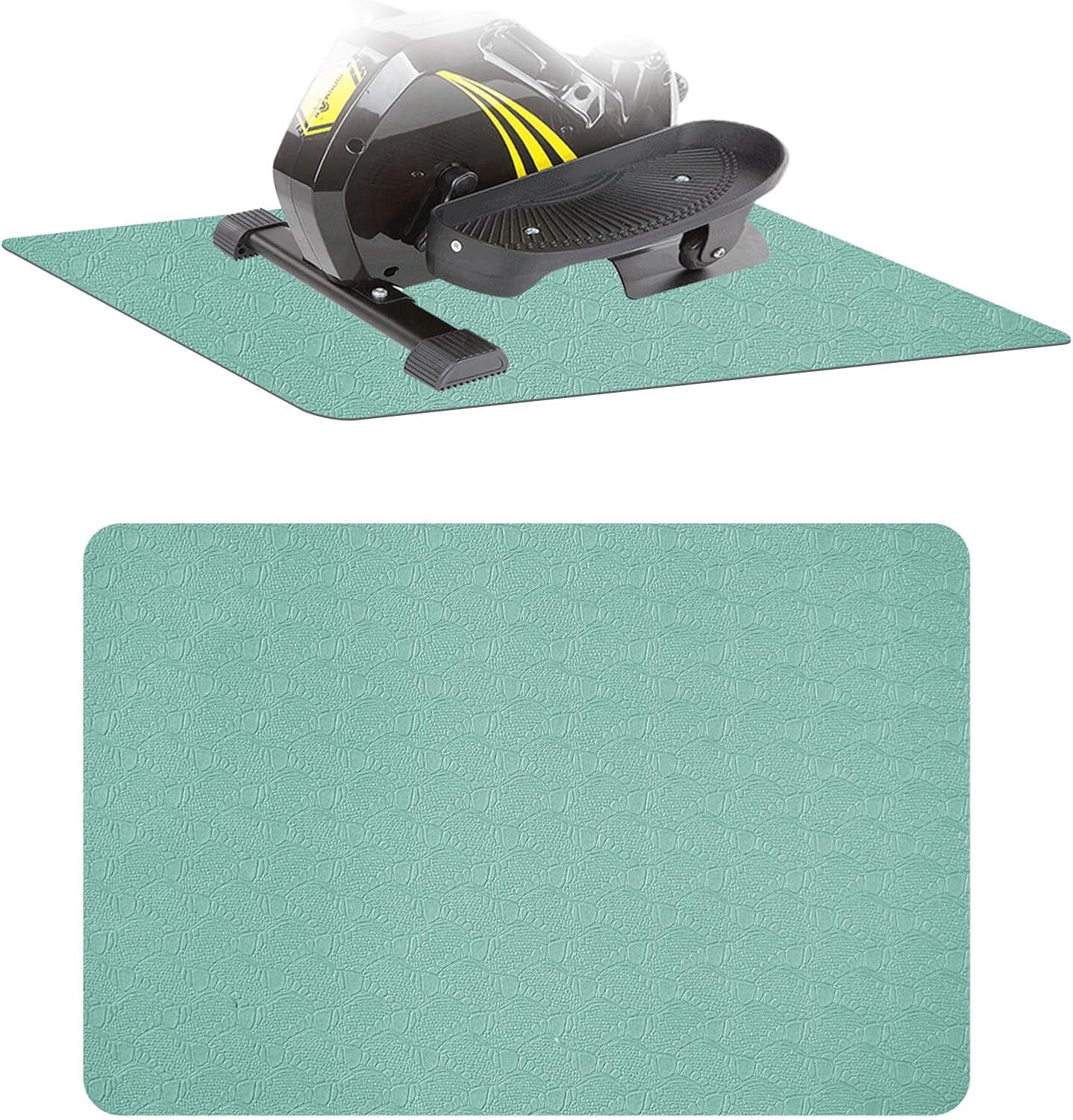 23.6×17.7in Thick Non-Slip Under Desk Pedal Exerciser Floor Mat ...