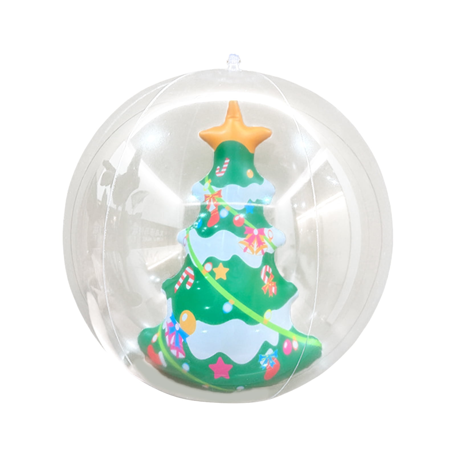 23.6 Inch Giant Inflatable Christmas Balls Ornaments, PVC Christmas ...