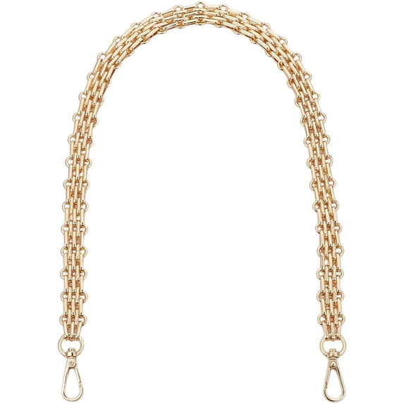 23.6 Inch Gold Chain Bag Strap Metal Purse Chain Strap Replacement Wide ...