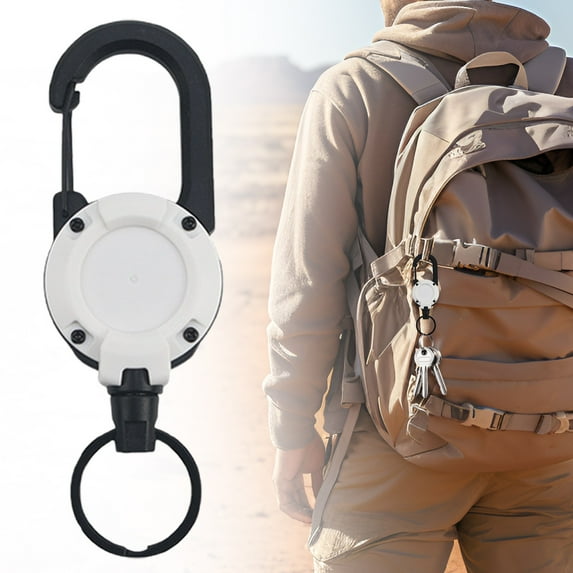 23.6 Inch Lanyard Badge Holder - Retractable Keychain & Id Card Holder ...