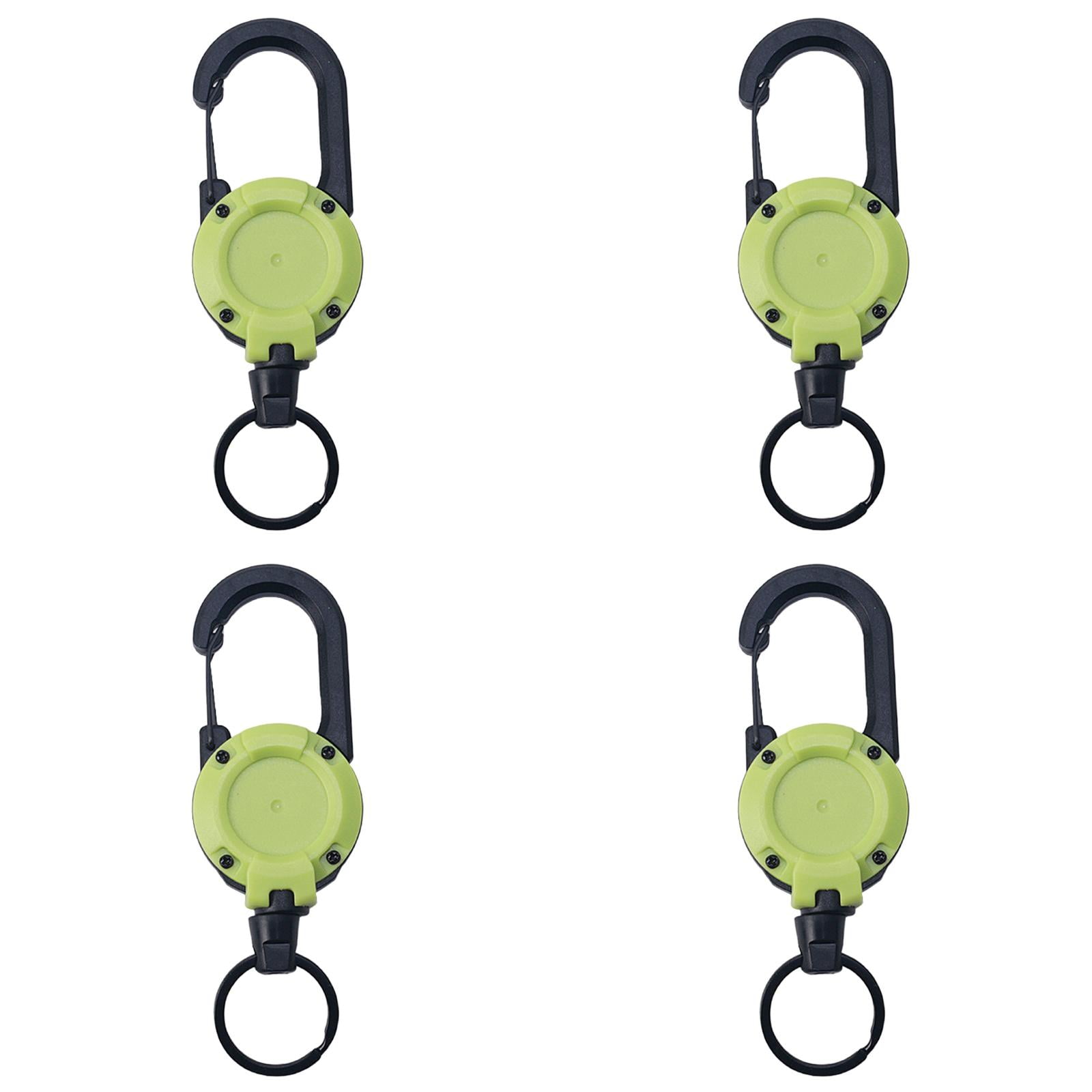 23.6 Inch Lanyard Badge Holder - Retractable Keychain & Id Card Holder ...