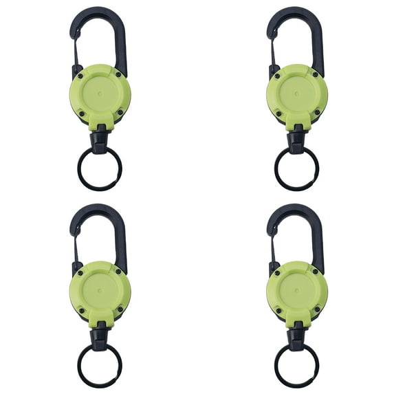 23.6 Inch Lanyard Badge Holder - Retractable Keychain & Id Card Holder ...