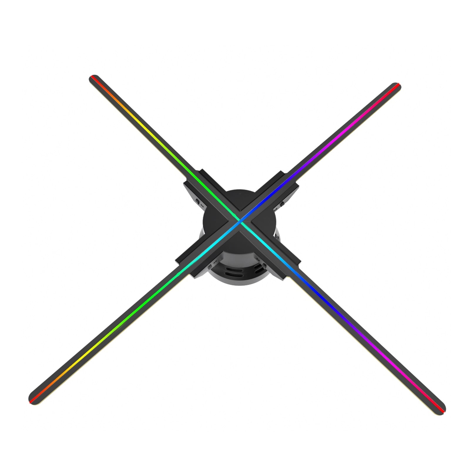 23.6 Inches Wifi 3D Hologram Fan Control Fan Led Screen Logo Animation ...