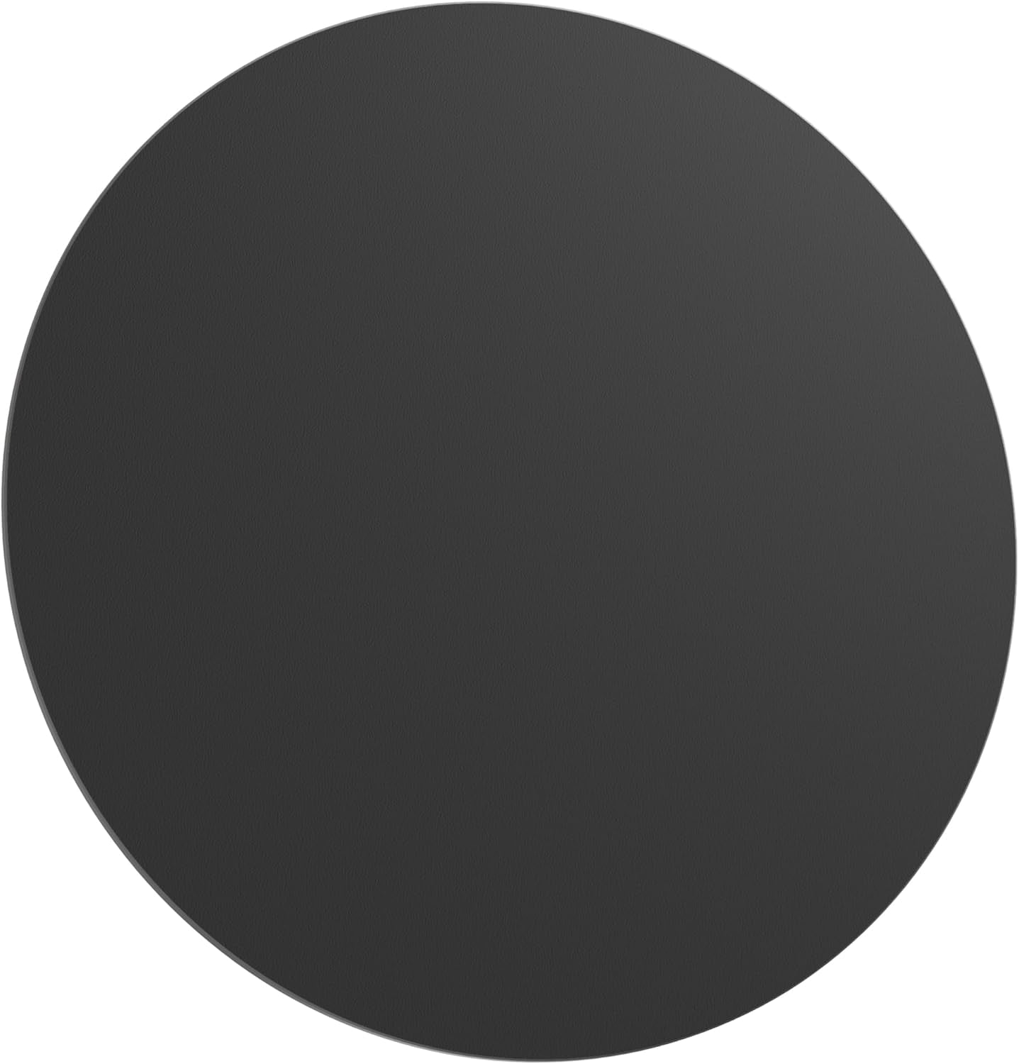 23.6" Round Stone Table Top, Stone Dining Tabletop, Black Round ...