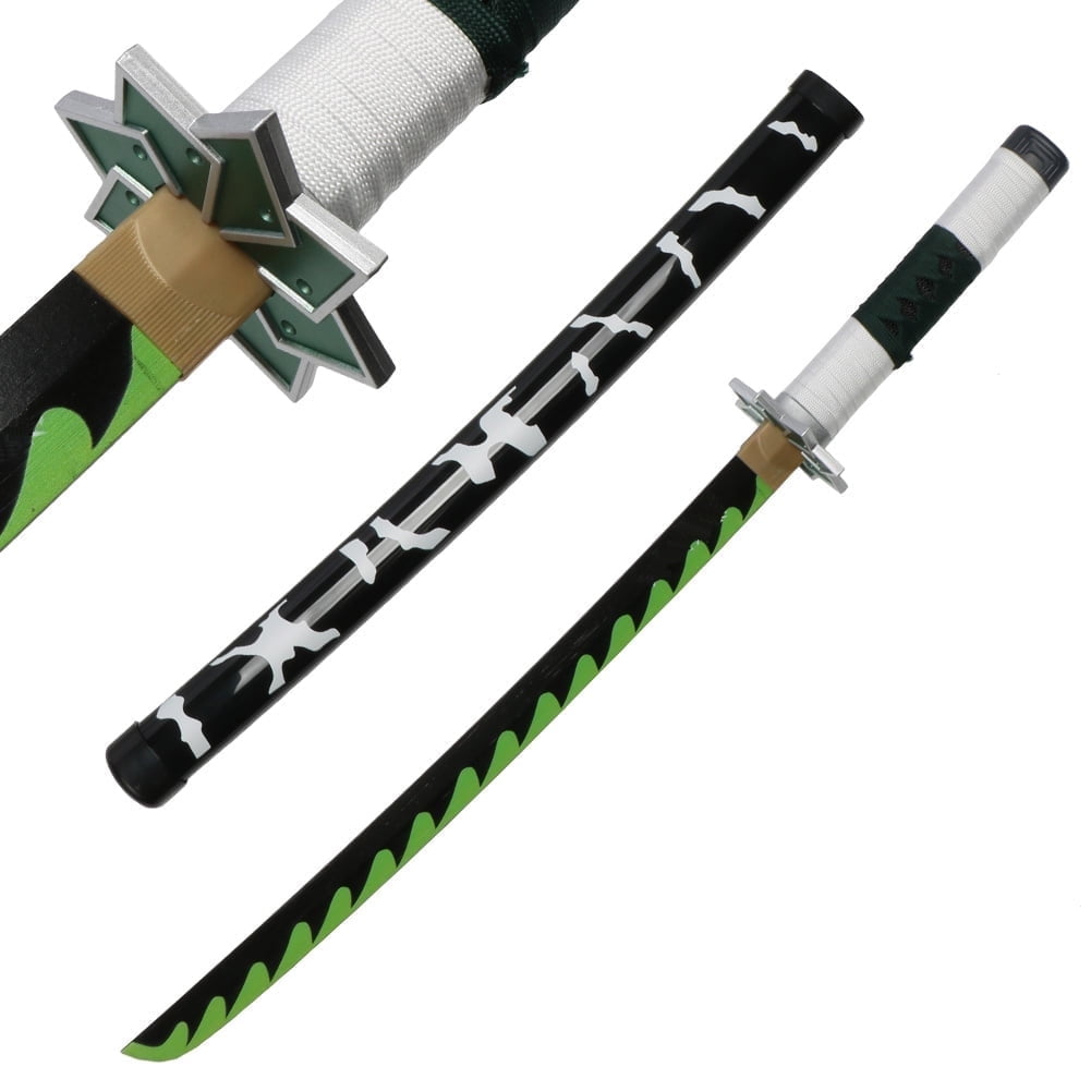 23.6 inches Wooden Blade Sword Shinazugawa Sanemi - Walmart.com