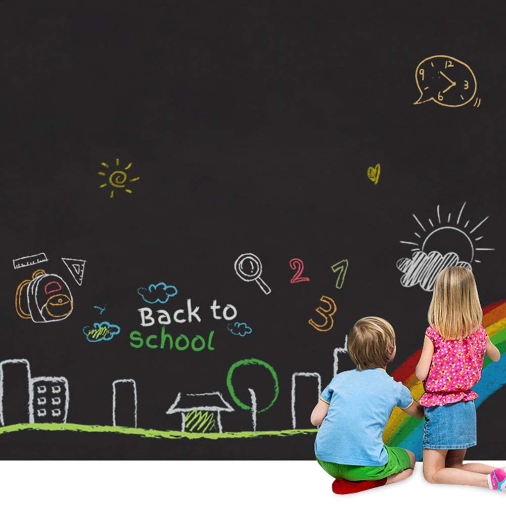 23.6"x78.7"Blackboard Sticker Removable Self-Adhesive Chalkboard Decal ...