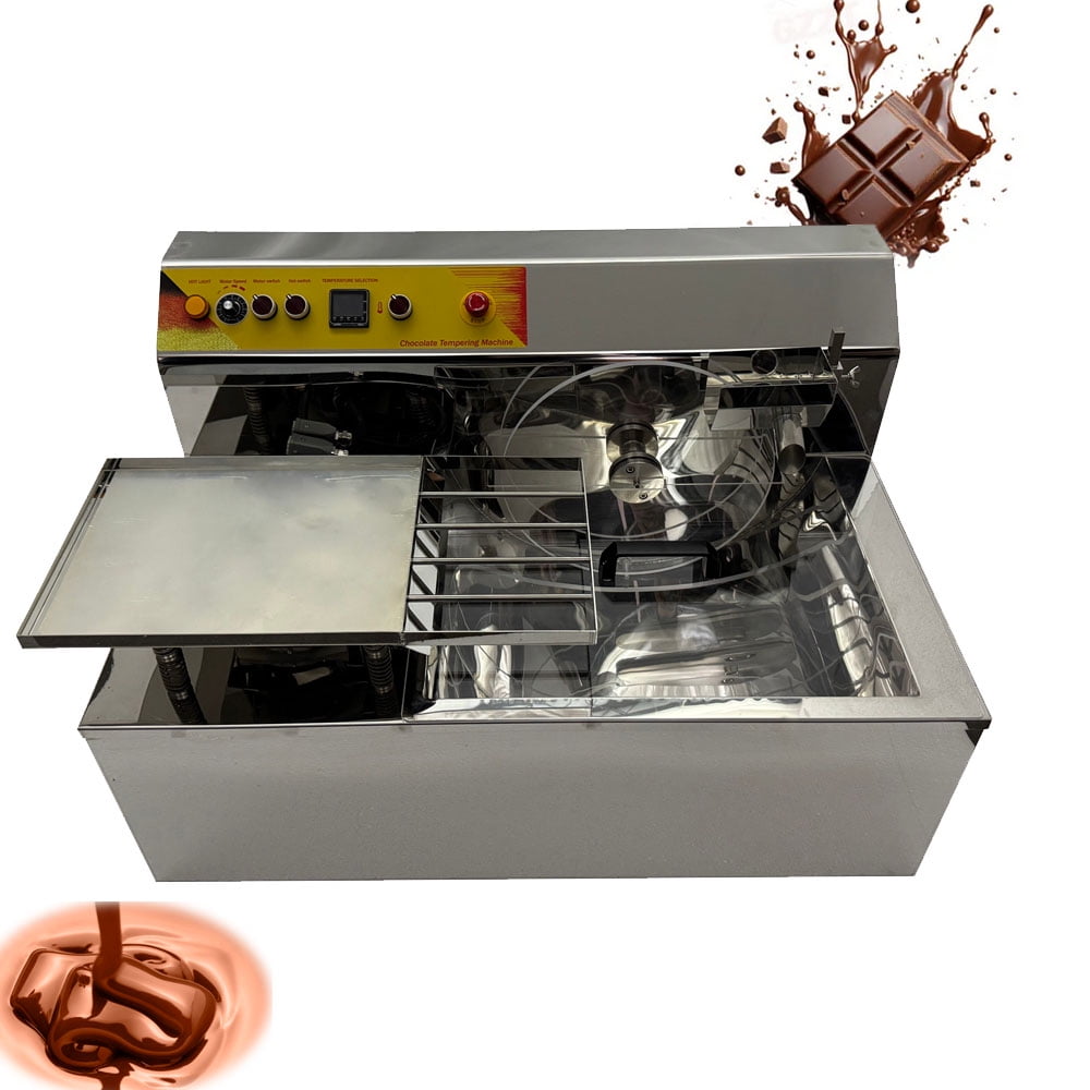 23.6L Chocolate Electric Melting Machine with Vibration Table Chocolate ...