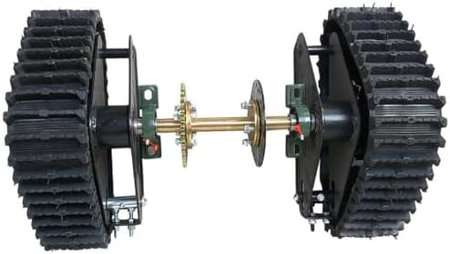 23.6in ATV Rear Axle Track, Rear Axle Complete Assembly with Brake Disc ...