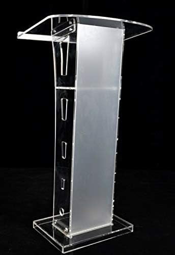 23.6x17.7x45.3inch Plexiglass Conference Pulpit Acrylic Podium Clear ...