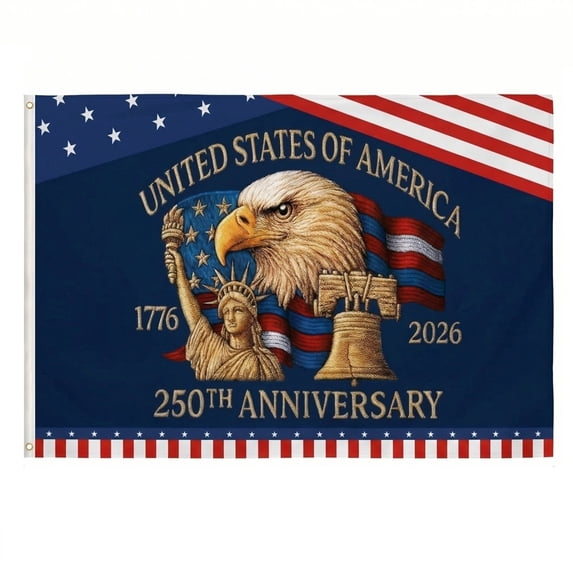 23.6x35.4 in. US 250 Banners — 4th of July Decorations — Porch Railings ...
