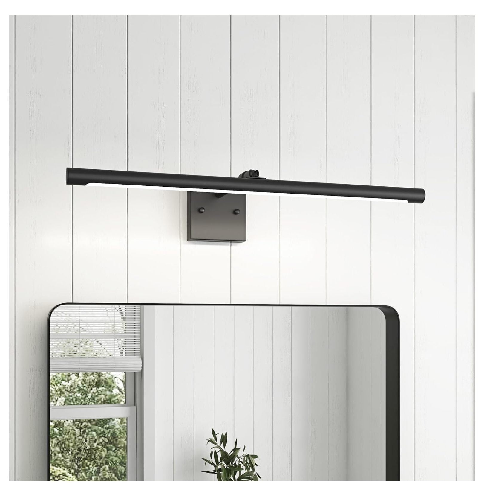 23.81" Modern LED Vanity Light Fixture, 12W Bathroom Vanity Lights ...