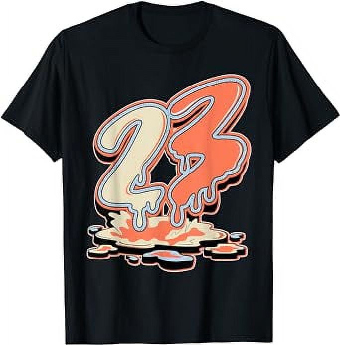 23 Drip Orange Yellow Matching Tee For Men Women T-Shirt - Walmart.com