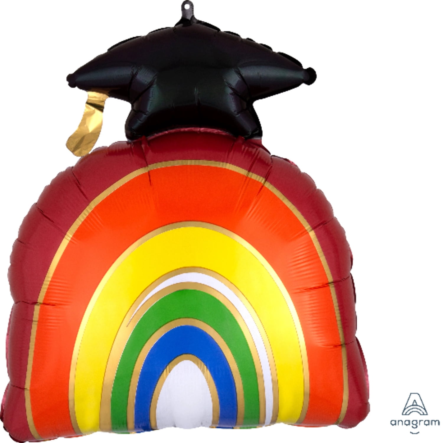 23" GRADUATION RAINBOW Balloon Large Shape Foil Mylar Balloon Party ...