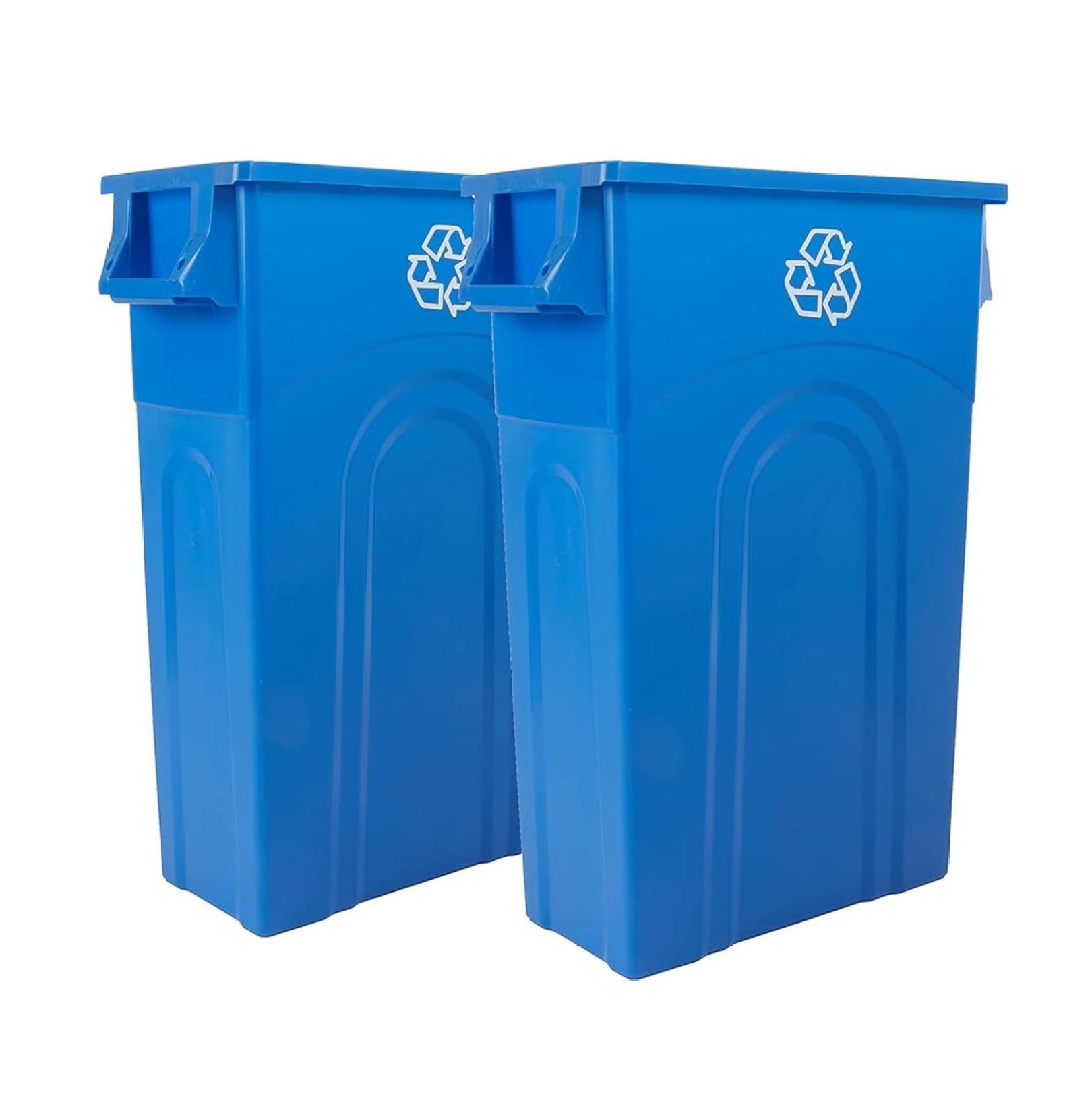 23 Gallon Recycling Bin with Slim Design, Easy-Lift Bag Removal ...