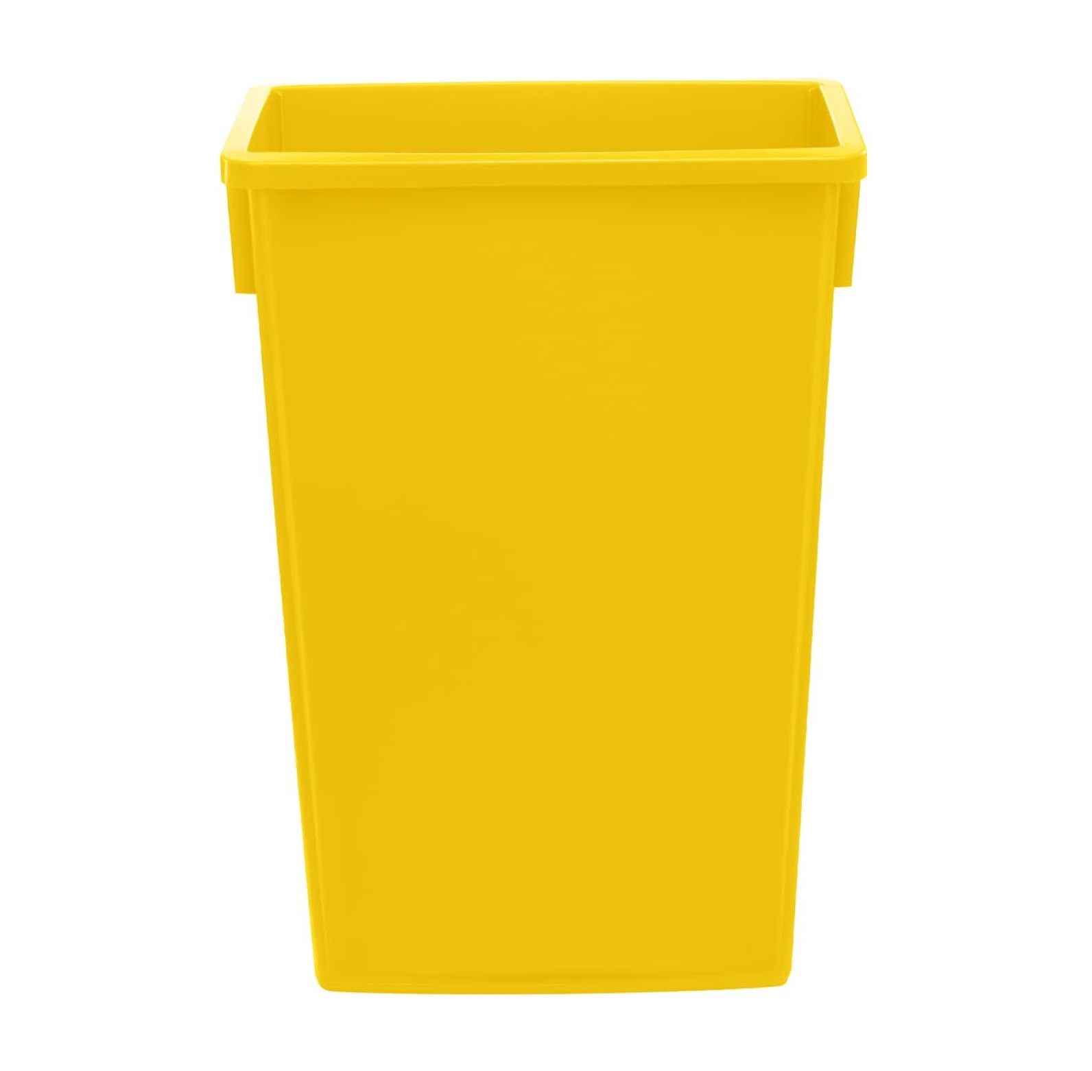 23 Gallon Slim Rectangular Trash Can, Recycle Bin, Plastic Trash Can ...