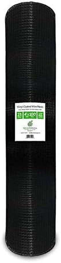 23 Gauge Coated Wire Mesh Roll, Hardware Cloth (100 ft x 4 ft x 1/4 in ...
