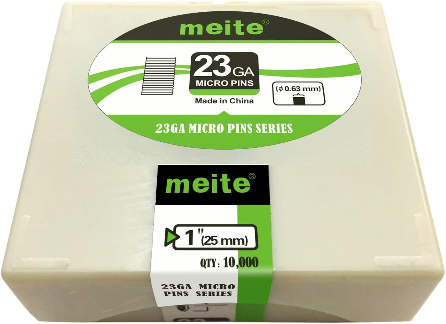 23 Gauge Pin Nails, 1-Inch Micro Headless Pins for Pin Nailer - Copper ...