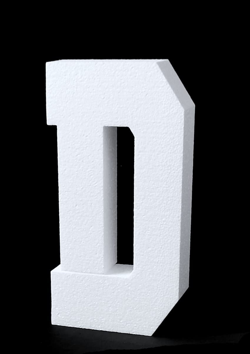 23'' H Free Standing 2'' Thick EPS Foam Letters Bottom Stable Wind ...