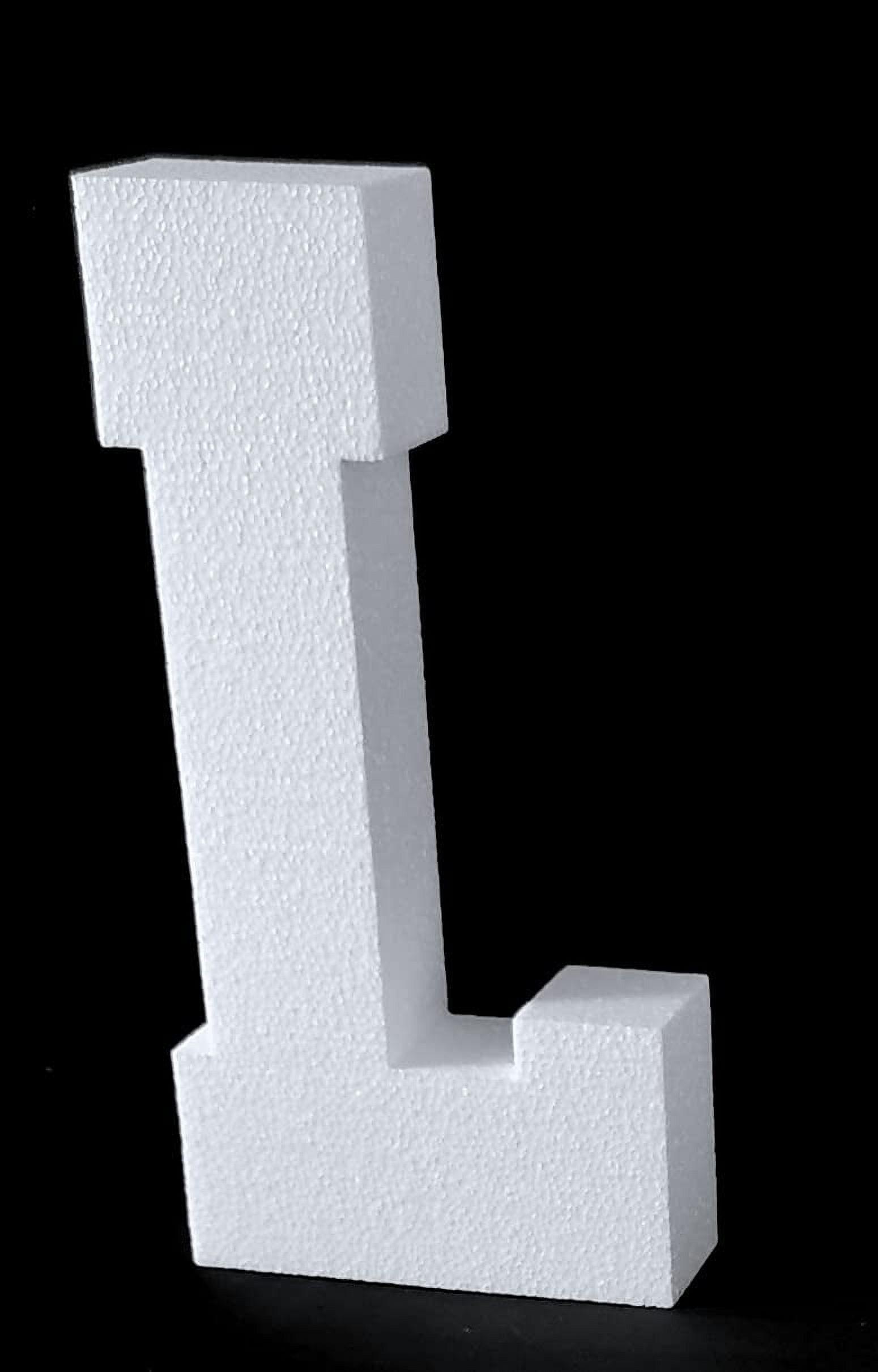 23"H Smooth EPS Foam Letters Alphabet Numbers for Crafts Party Signs ...
