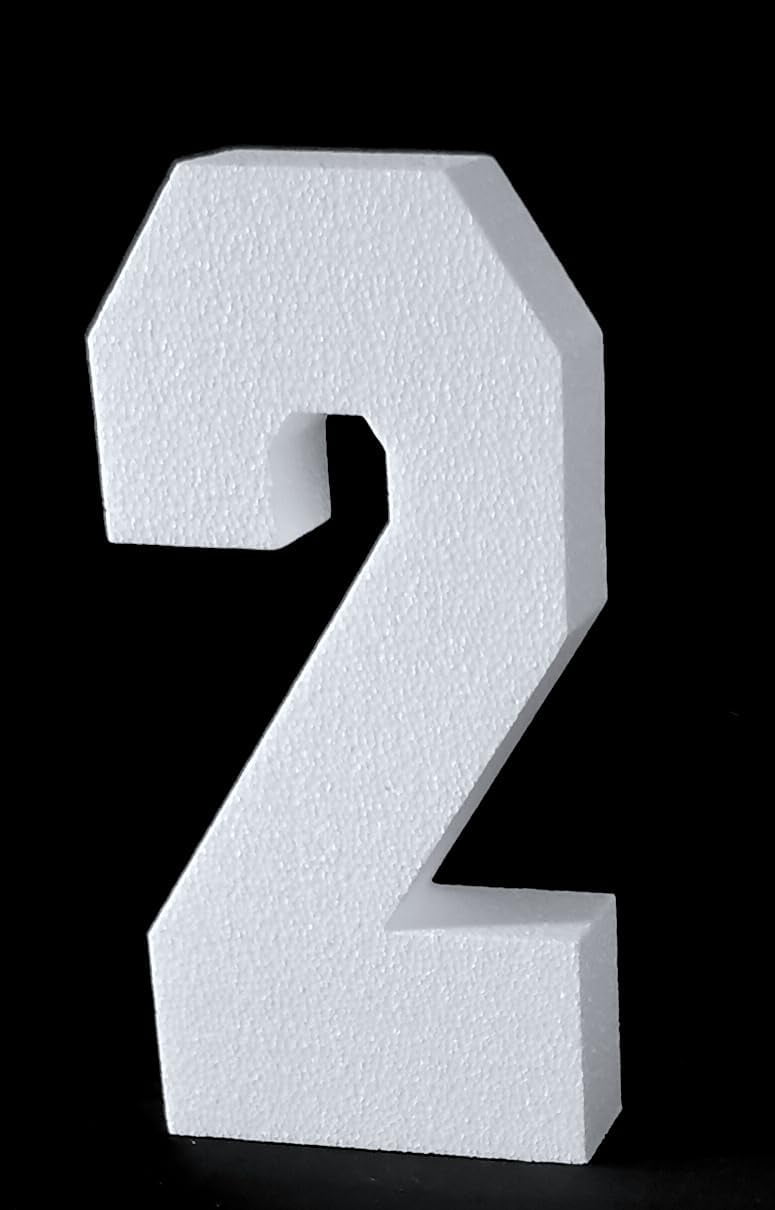 23"H Smooth EPS Foam Letters Alphabet Numbers for Crafts Party Signs ...