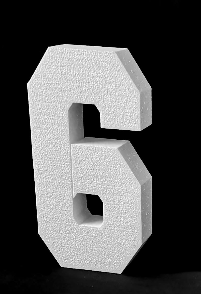 23"H Smooth EPS Foam Letters Alphabet Numbers for Crafts Party Signs ...