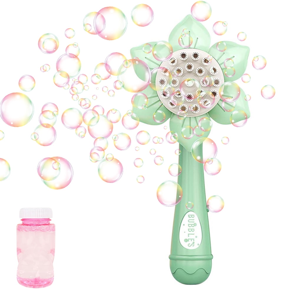 23 Hole Bubble Blower Electric Bubble Maker for Kids Bubble Wands ...