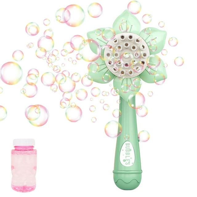 23 Hole Bubble Blower Electric Bubble Maker for Kids Bubble Wands ...