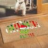 23 INCH Griinch Christmas Bath Mat, green Bath Rugs doormat with Funny ...
