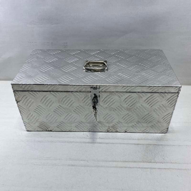 23 Inch Aluminum Trailer Tool Box Chest Box Pickup Truck Bed Storage ...