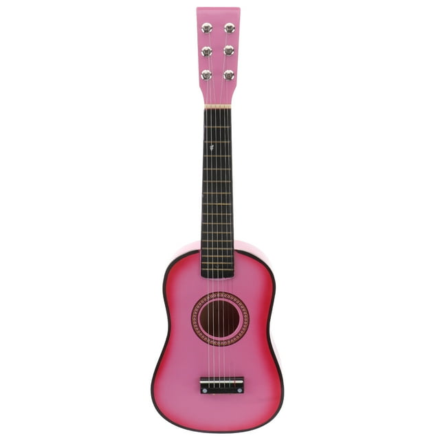 23 Inch Folk Acoustic Guitar Beginner Music Instrument 6-String Guitar ...