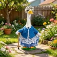 23 Inch Grandma Goose Outfit, Porch Goose Clothing for Outdoor Garden ...