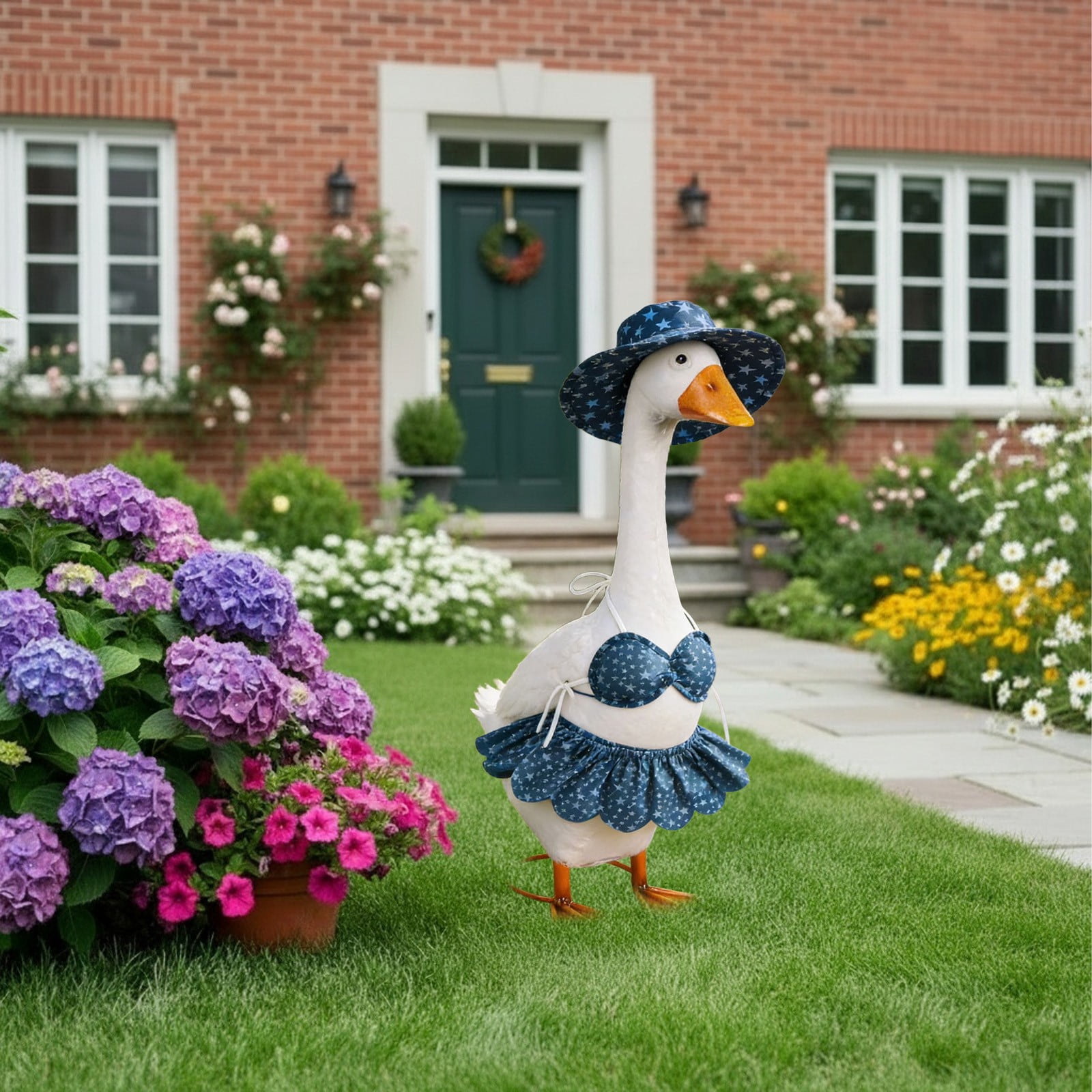 23 Inch Hawaiian Goose Outfit, Cute Bikini Style Goose Costume, Summer ...