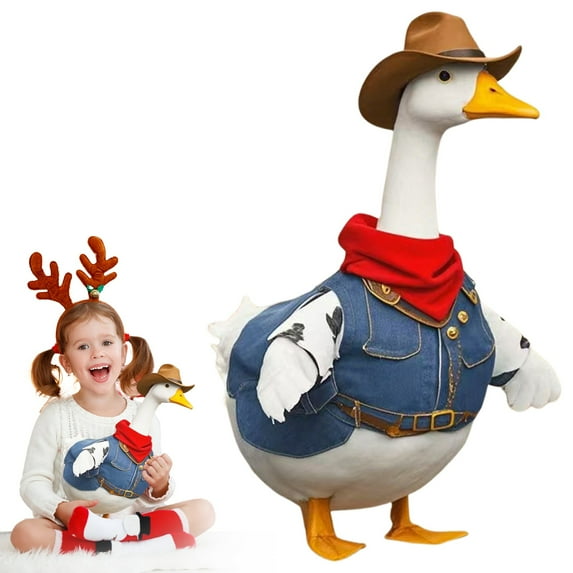 23 Inch Porch Goose Outfits Stylish Denim Outfit for Porch Goose ...