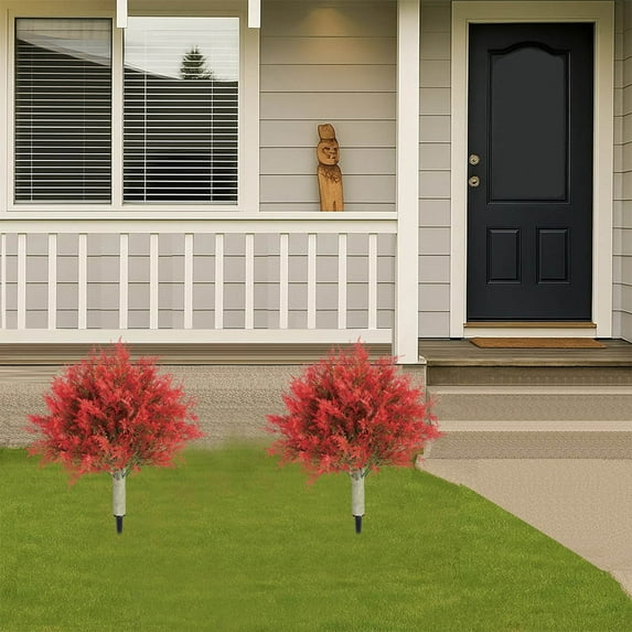 23 Inch Realistic Cedar Tree Outdoor Potted Decoration for Garden Patio ...