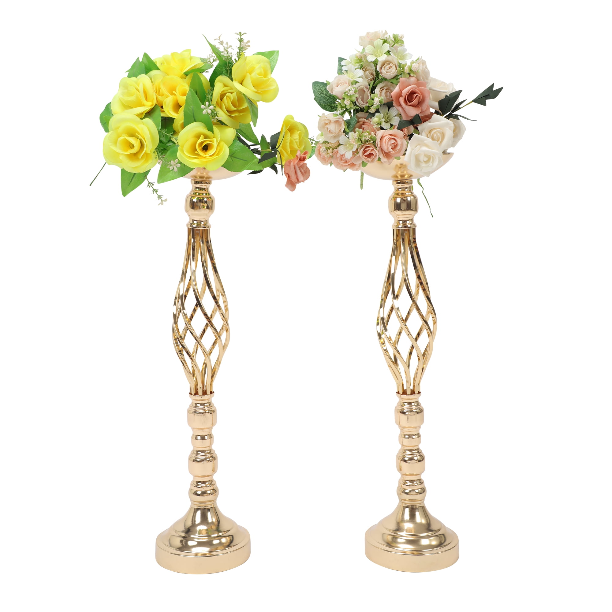 23 Inch Tall Metal Flower Stand Decorations Column Stand Road ...