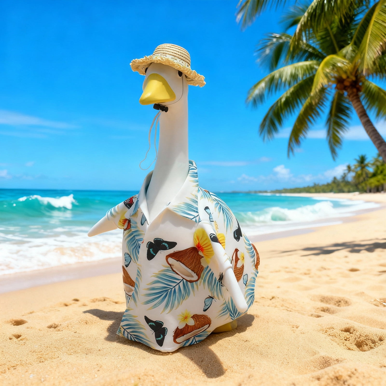 23 Inch White Porch Goose Outfit Set – Durable Holiday Festival Party ...