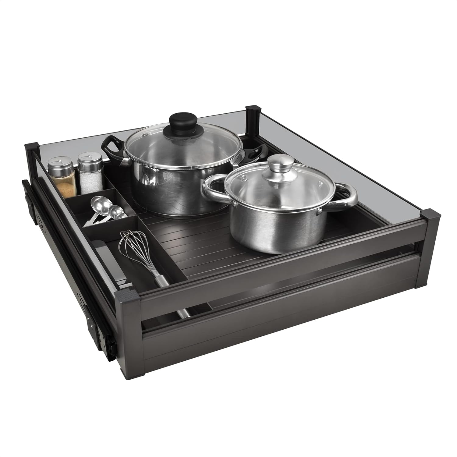 23 Inch Wide X 21 Inch Deep Pull Out Kitchen Cabinet Drawer Roll Out ...