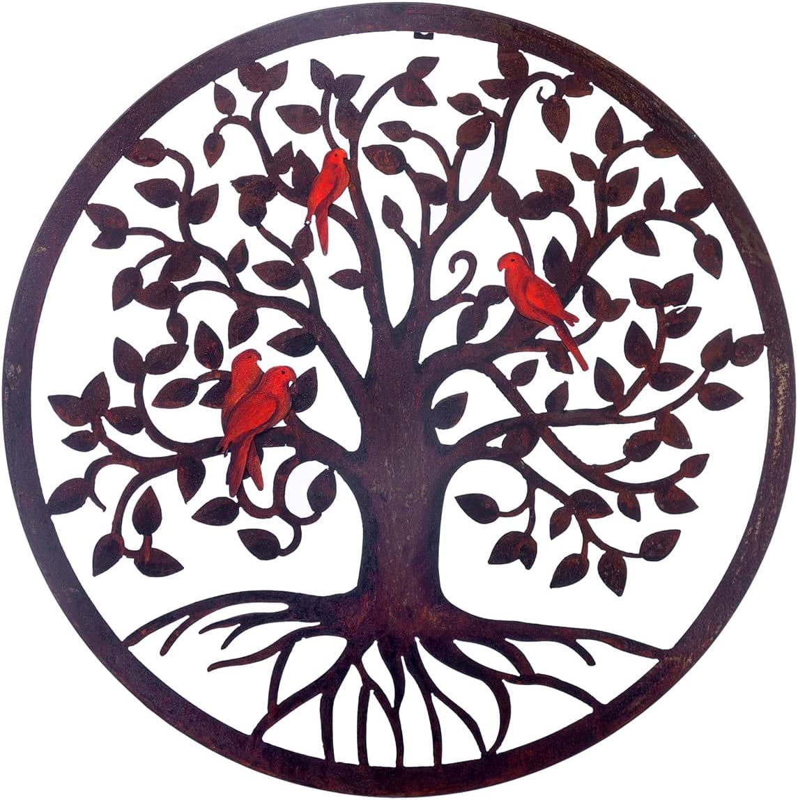 23 Inches Tree of Life Wall Art Metal, Large Metal Tree of Life Wall ...