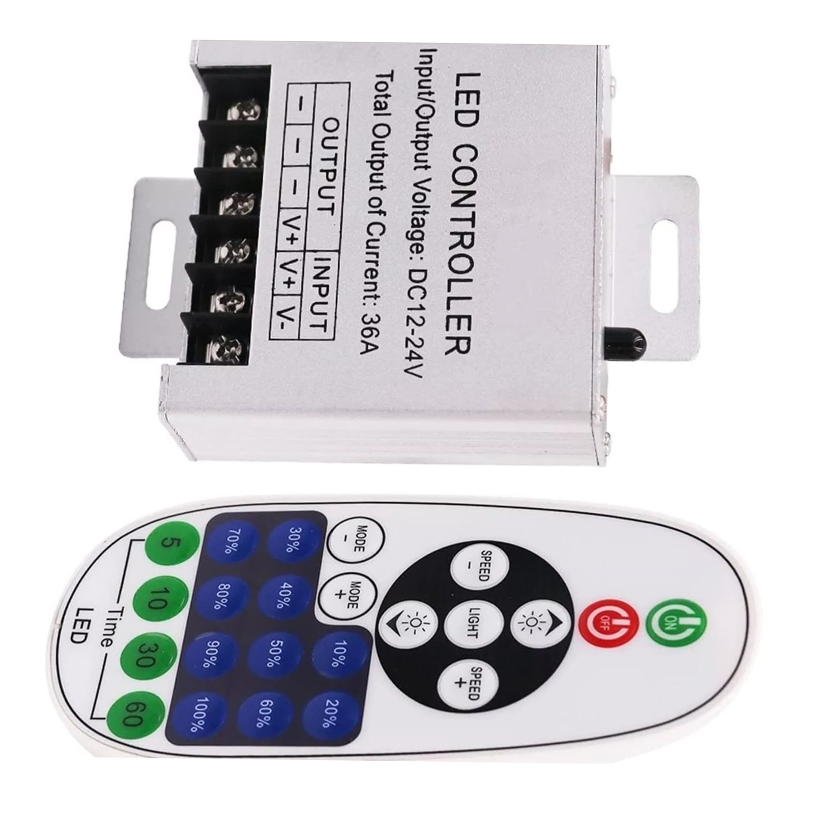 23 Key IR Remote for LED Strip Control Temperature Resistant and ...