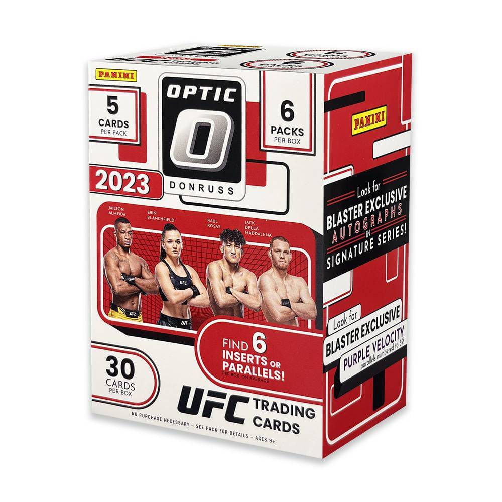 Panini Donruss Optic UFC Value Box - 23 Sealed Sports Trading ...