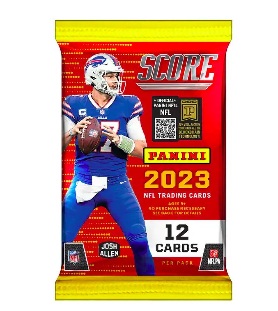 Panini Score 23 Pack Football Cards - Walmart.com