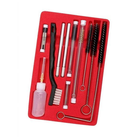 23 Pcs Cleaning Kit Storage Case Paint Cleaning Kit With Wire Nylon ...