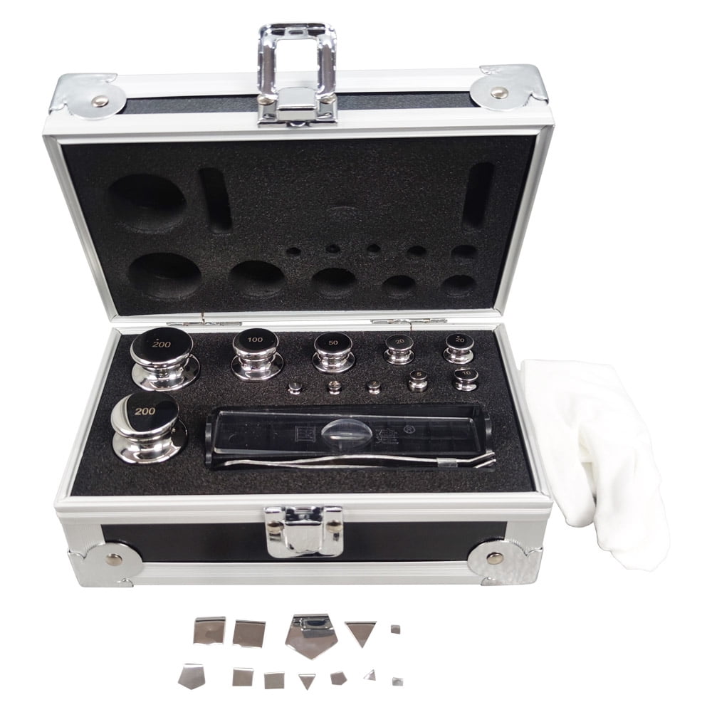 23 Pcs M1 Grade Scale Calibration Weight Kit Stainless Steel Balance ...