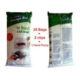 QQbed Vacuum Seal Food Storage Bags, 23 Pack – BPA-Free Bags with Hand ...