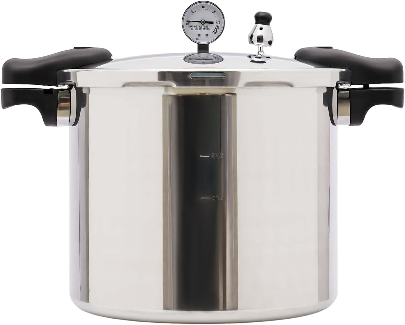 23 Quart Pressure Canner Cooker, 11psi Aluminum Pressure Cooker with ...