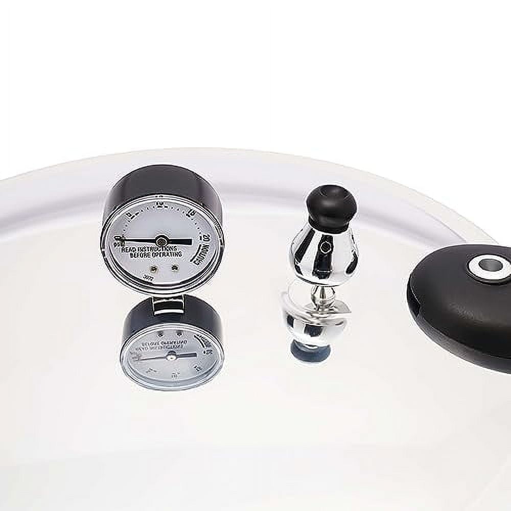 23 Quart Pressure Cooker Pressure Canner with Gauge Explosion Proof ...