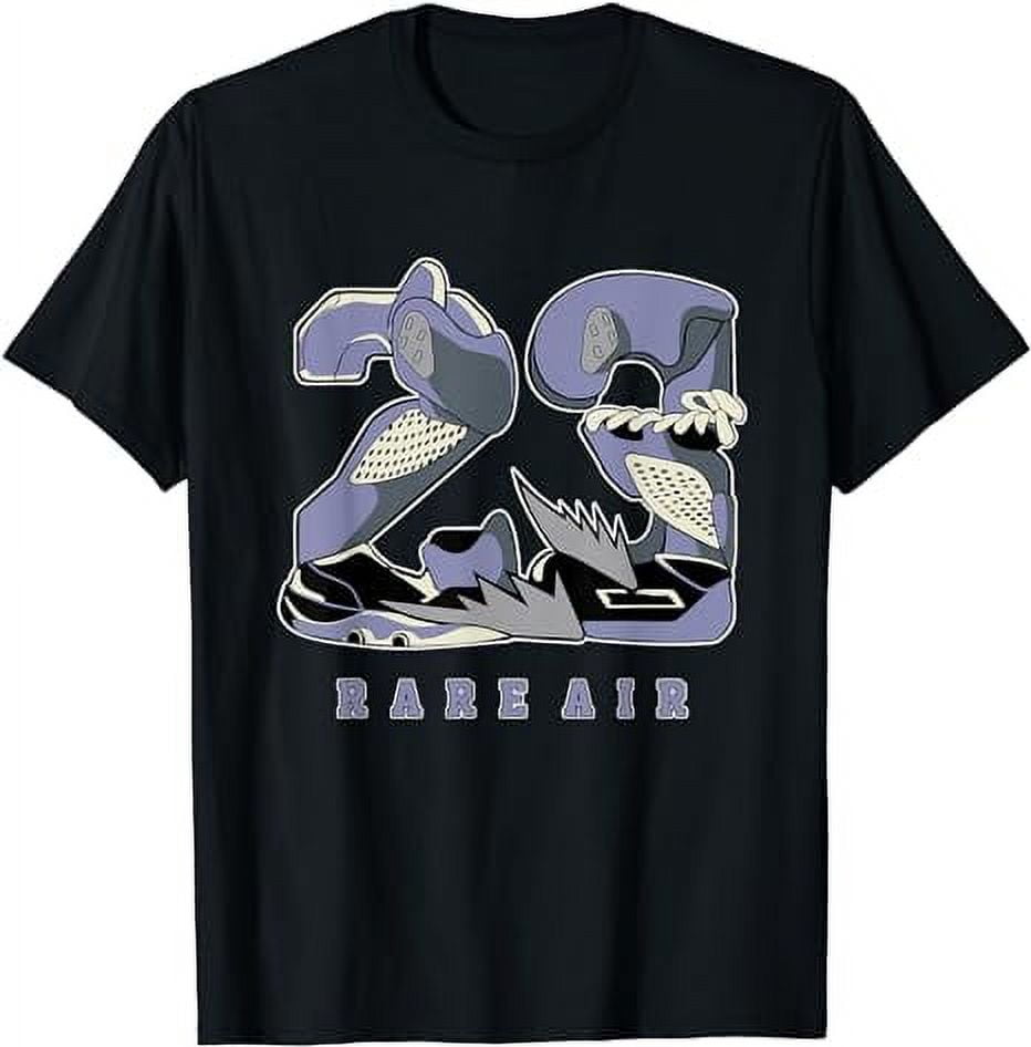 23 Rare Air Indigo Haze 5s Matching T-Shirt - Walmart.com