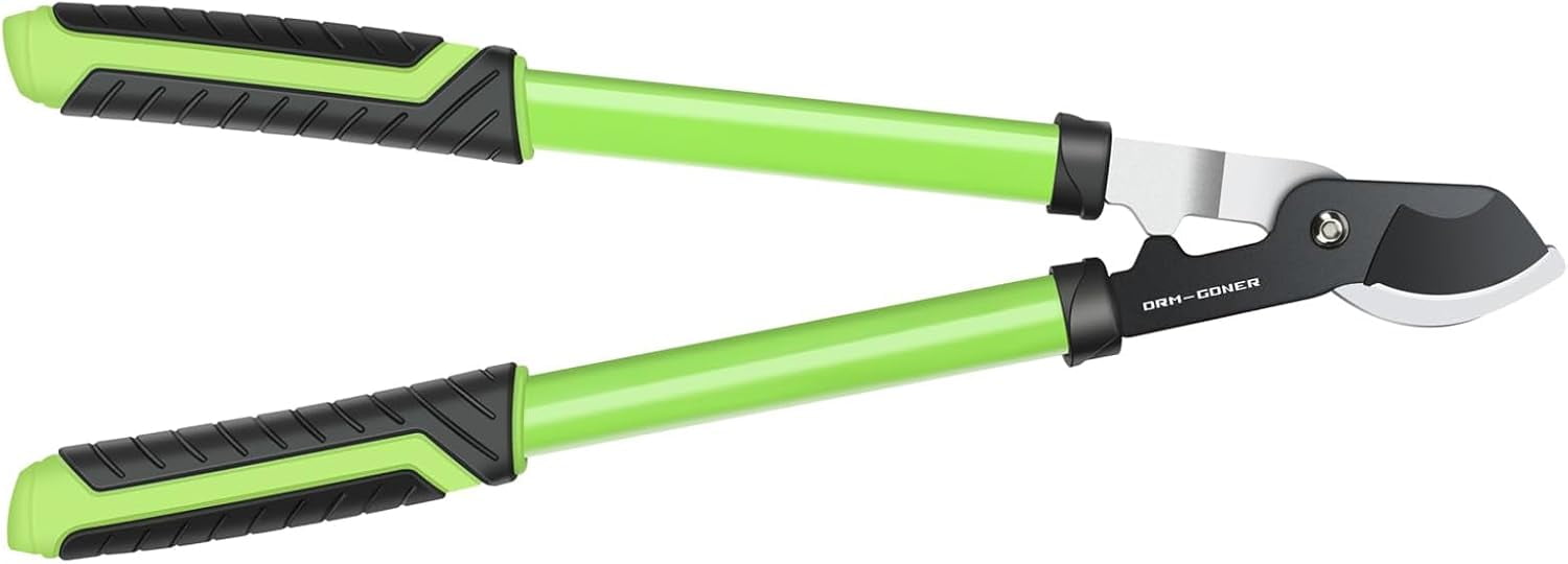 23" SK5 Dual-Blade Loppers Cuts 2" Dry/Wet Branches - Triangular Steel ...